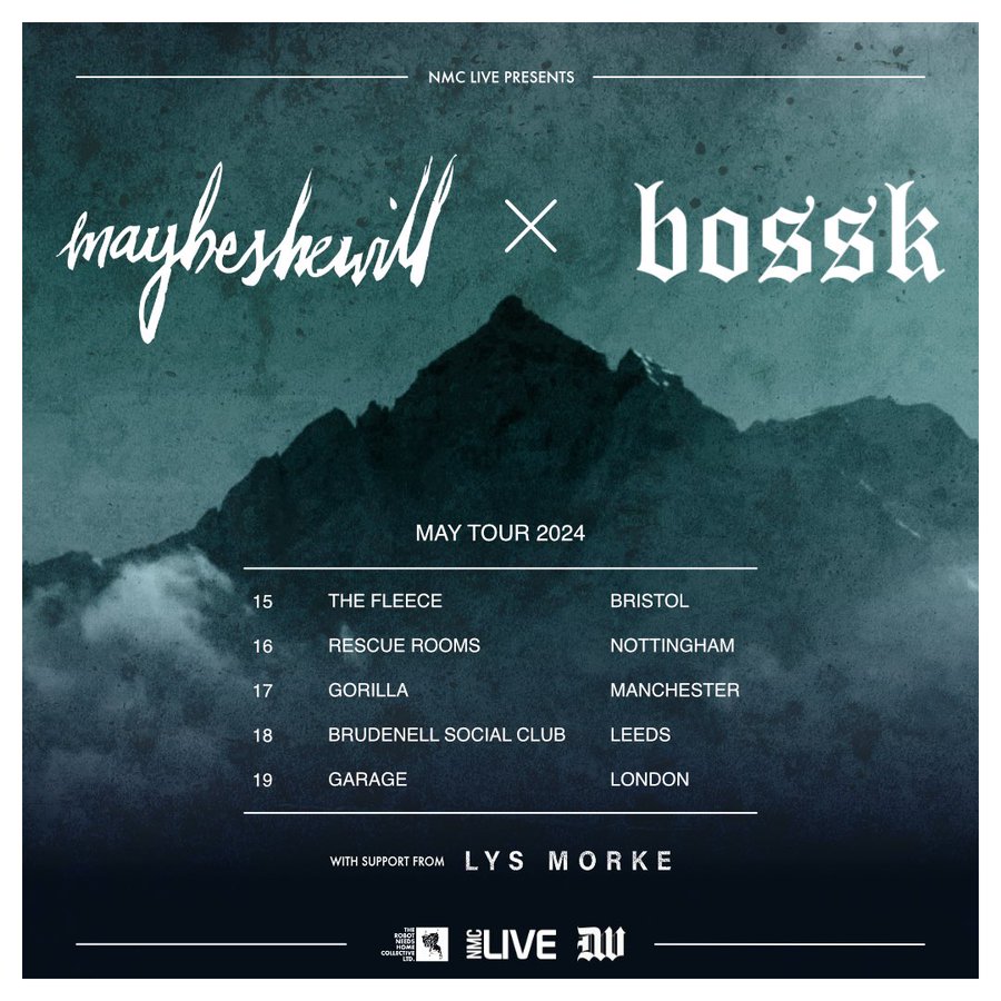 Maybeshewill + Bossk - Line up