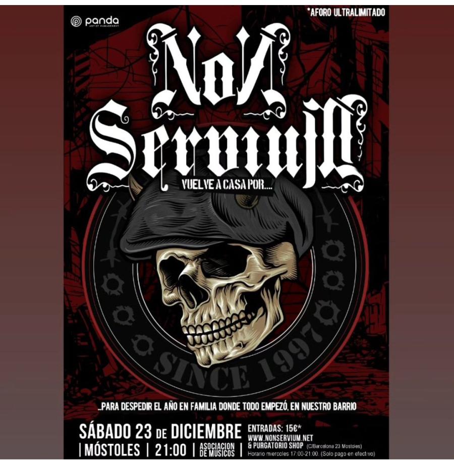 Non Servium - Vuelve a casa por... - 23/12/2023 - Móstoles - Asociación ...