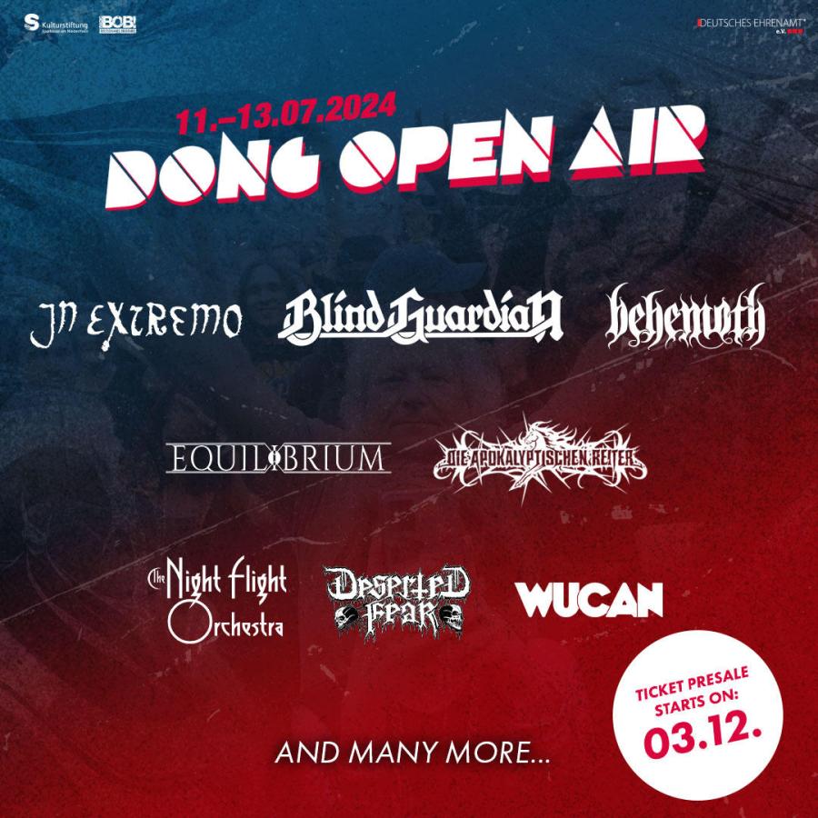 Dong Open Air 2024 - Line up
