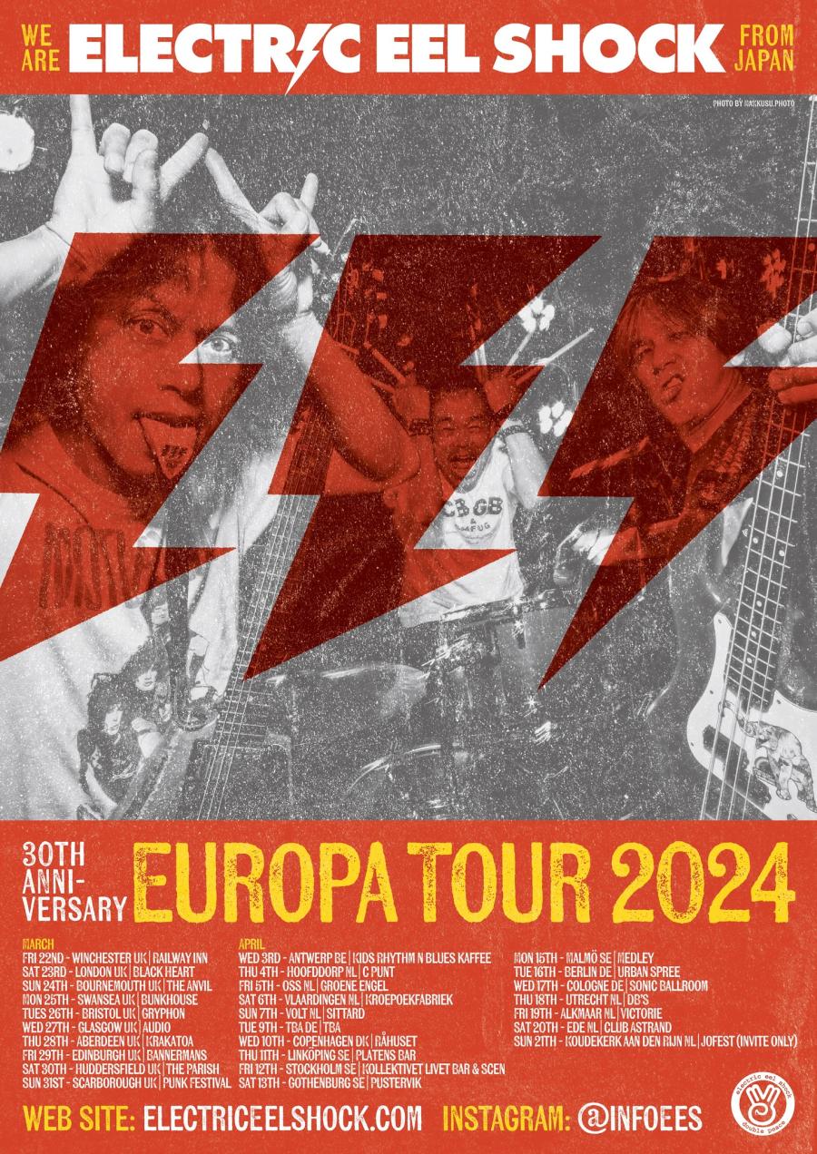 Event Electric Eel Shock - 13/04/2024 - Gothenburg - Pustervik - Sweden
