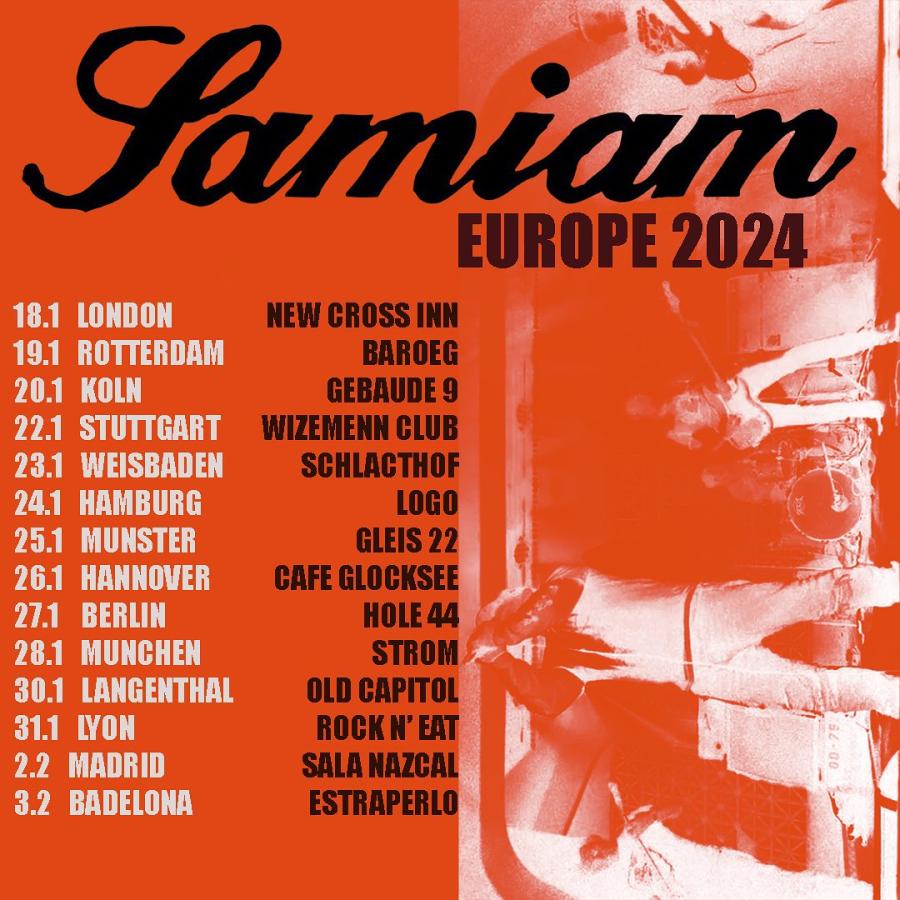 Concert Samiam - 26/01/2024 - Hannover - Cafe Glocksee - Allemagne