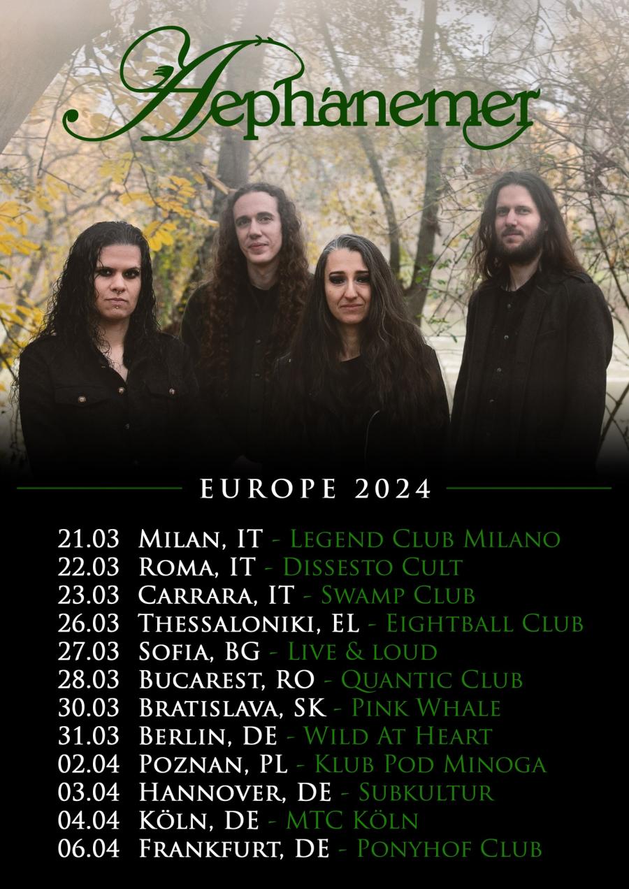 Event Aephanemer - Line up