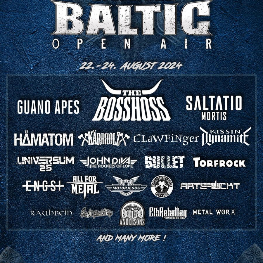 Baltic Open Air 2024 - 22/08/2024 (3 jours) - Busdorf - Allemagne