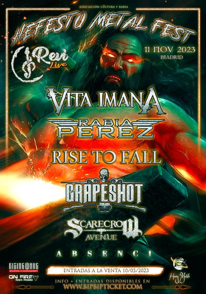 Hefesto Metal Fest 2023 - 11/11/2023 - Vicálvaro (Madrid) - ReviLive - Spain
