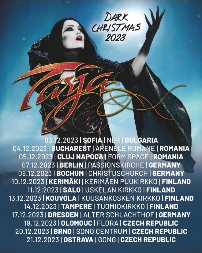 Tarja - Dark Christmas Tour 2023 - Groupes