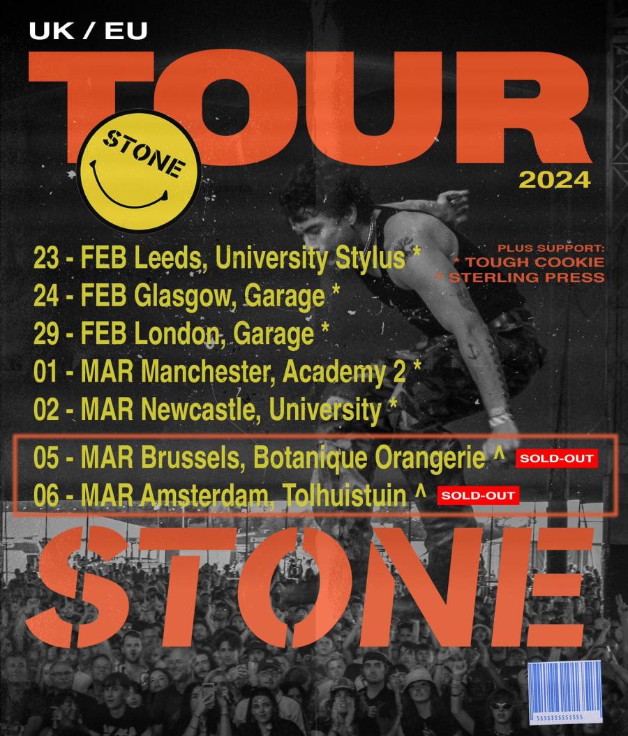Event Stone - 23/02/2024 - Leeds - Stylus - United Kingdom