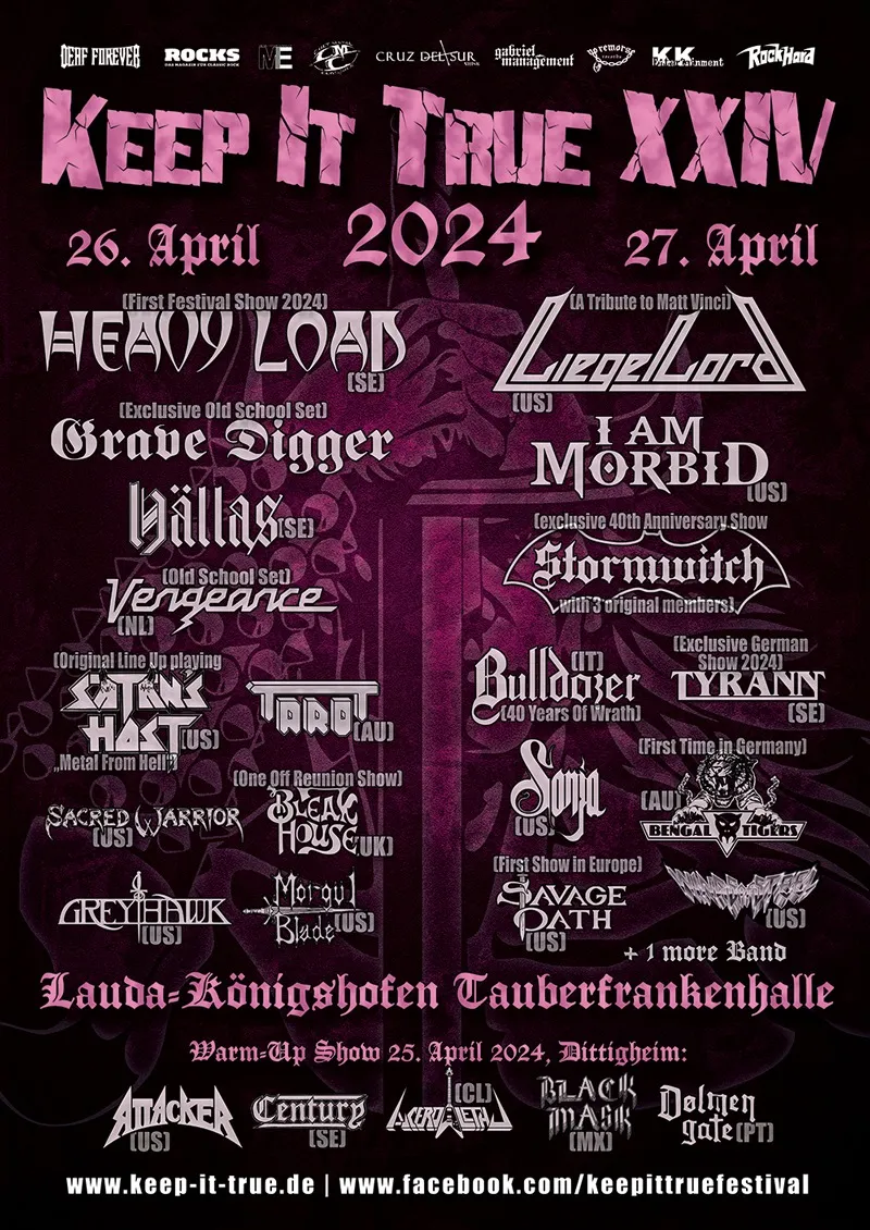 Keep It True Xxiv - 26/04/2024 (2 jours) - Lauda-Königshofen - Allemagne