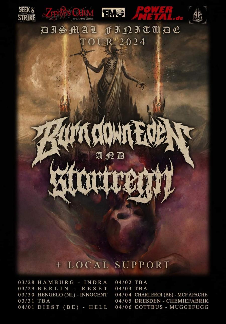 Event Burn Down Eden + Stortregn - 04/04/2024 - Fontaine-l'Évêque - MCP ...