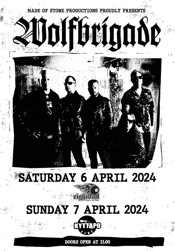 Event Wolfbrigade - Line up