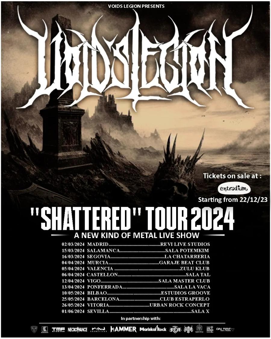Void's Legion - Shattered Tour 2024 - 01/06/2024 - Sevilla - Sala X - Espagne