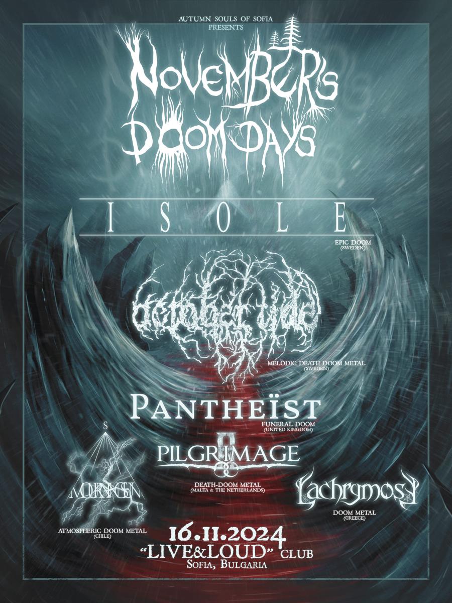 November's Doom Days III - 16/11/2024 - Sofia - Live & Loud - Bulgaria