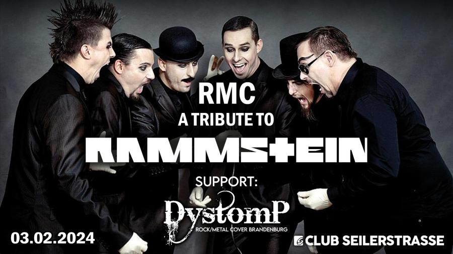 RMC - A Tribute To Rammstein - Line up