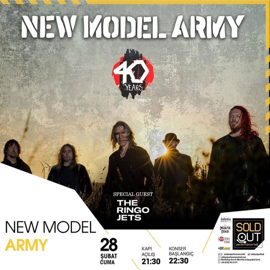 Event New Model Army - Line up