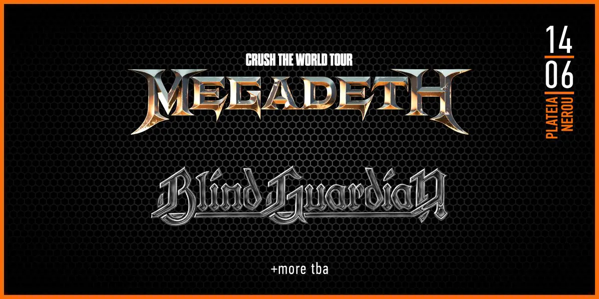 Release Athens 2024 - Megadeth - Line up