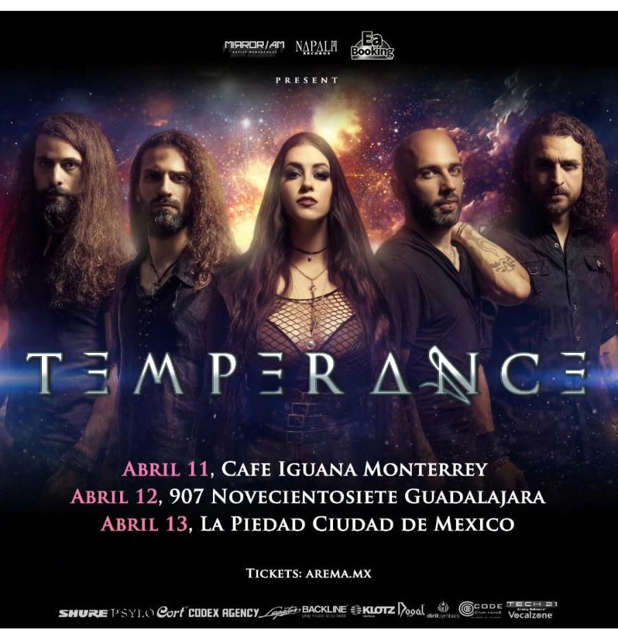 Temperance - México Tour 2024 - 13/04/2024 - Ciudad de México - La ...
