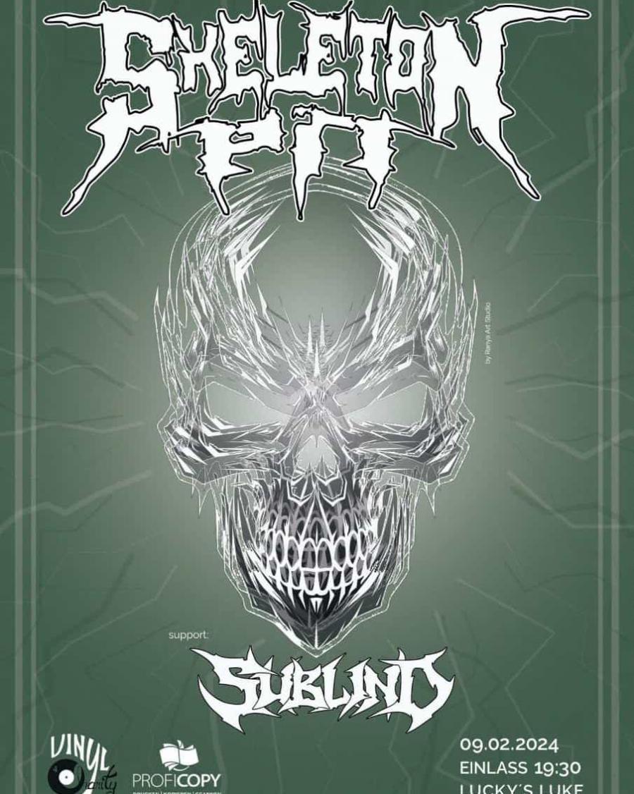 Skeleton Pit + Sublind - 09/02/2024 - Trier - Lucky's Luke - Germany