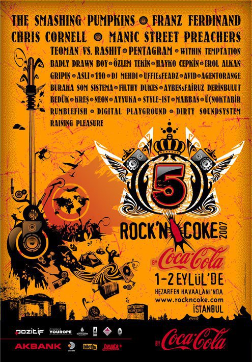 Rock'n Coke 2007 - History
