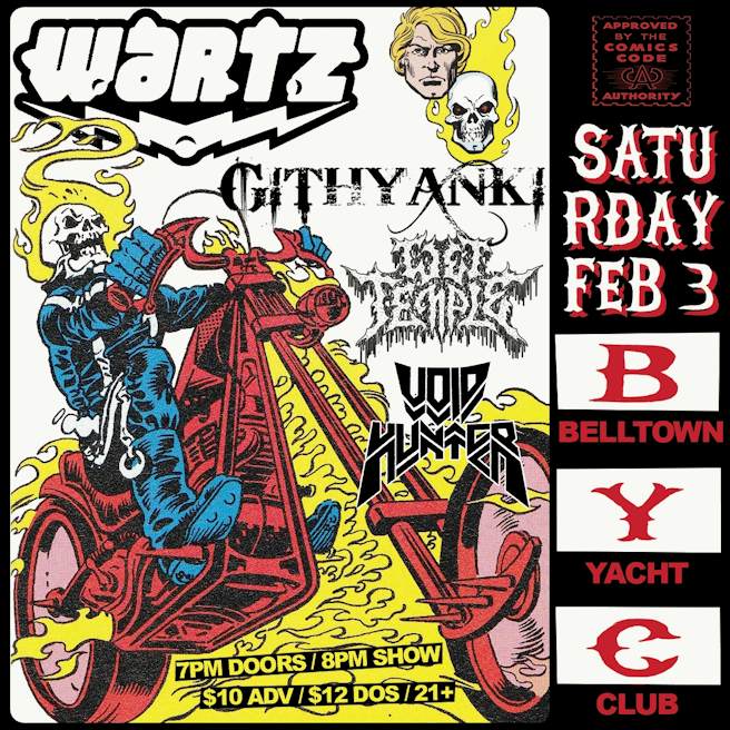 Wartz + Githyanki + Wet Temple - 03/02/2024 - Seattle - Belltown Yacht ...