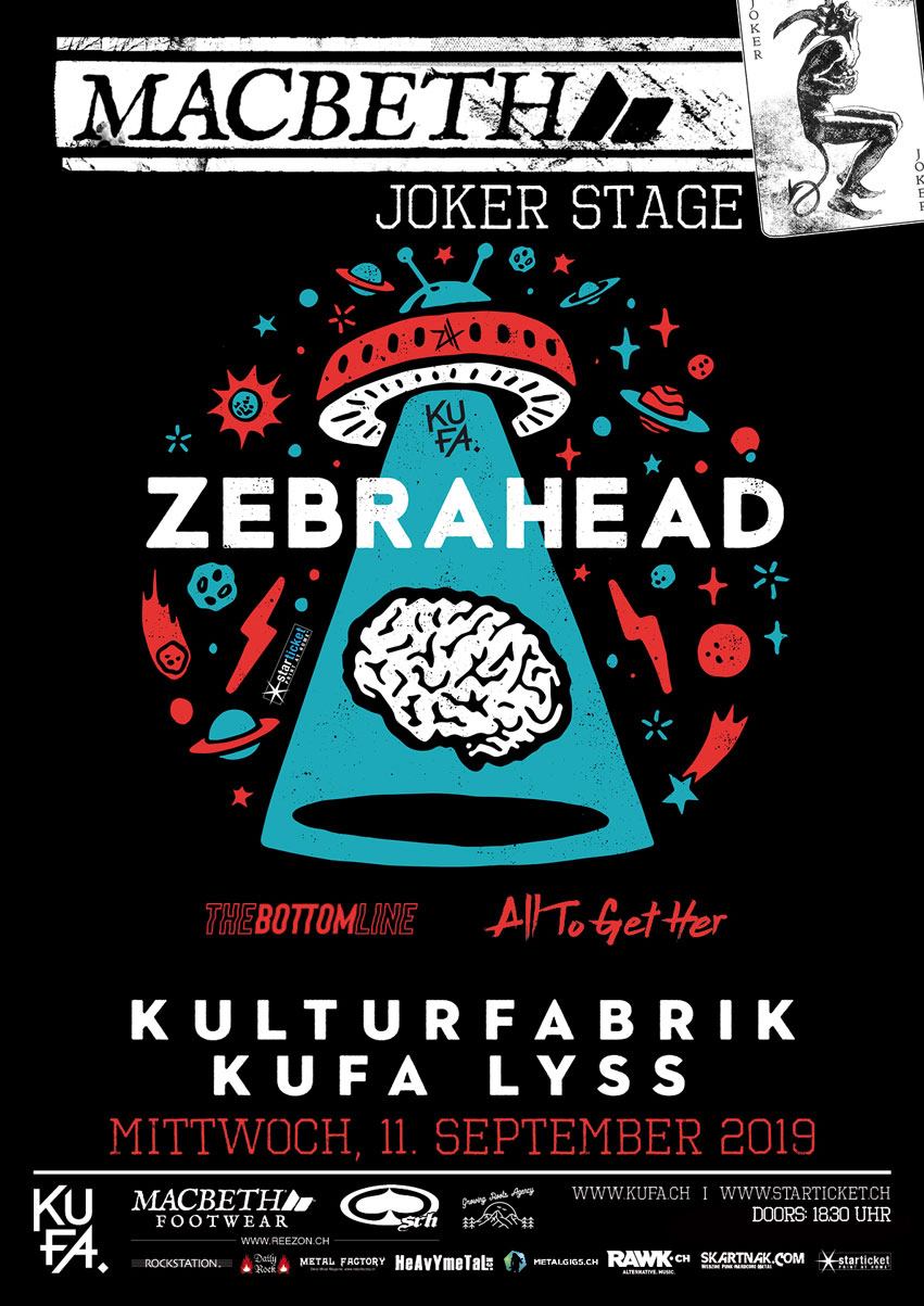 Concierto Zebrahead - Cartel