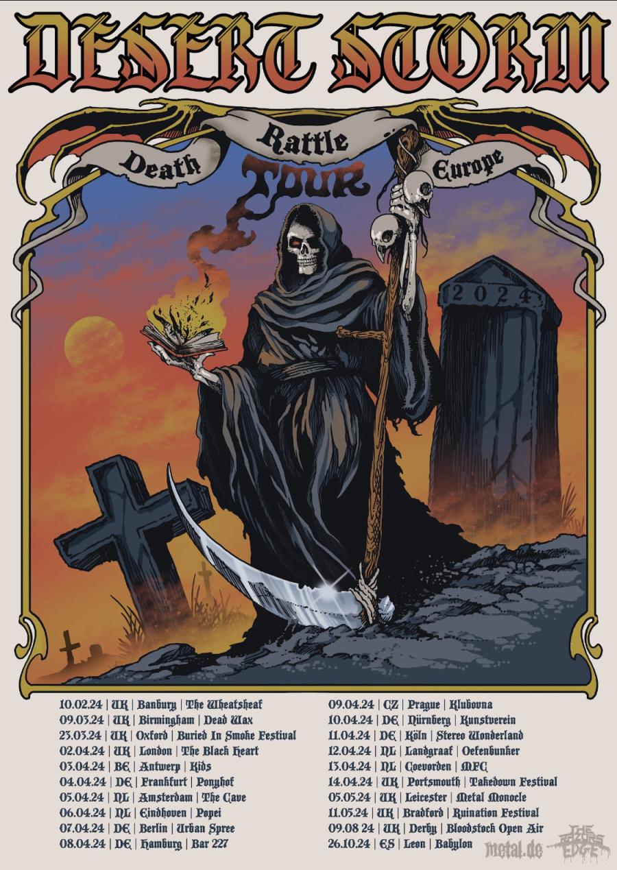 Event Desert Storm - 05/04/2024 - Amsterdam - The Cave - Netherlands