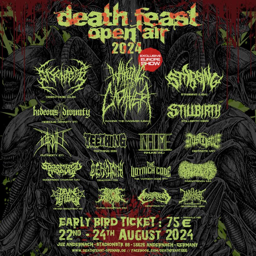 Death Feast Open-Air 2024 - Line up