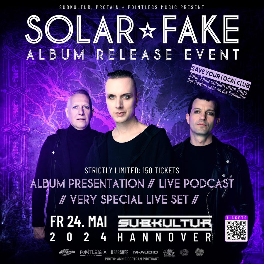 Concert Solar Fake - 24/05/2024 - Hannover - Subkultur - Allemagne