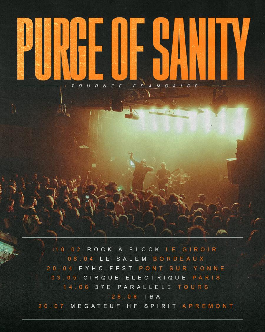 Event Purge Of Sanity - Line up