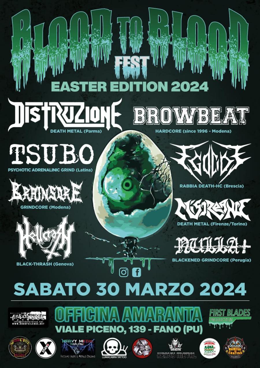 Blood to Blood Fest - Easter Edition 2024 - FAQ