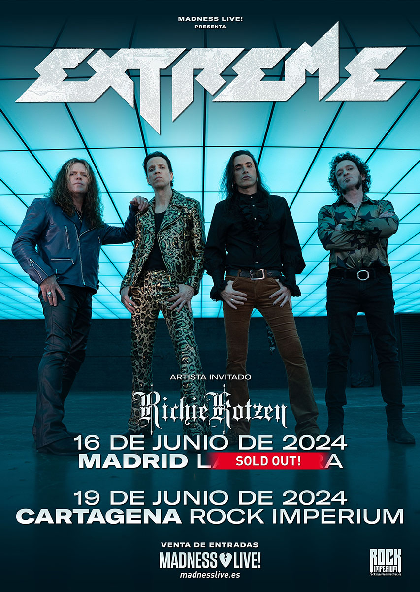 Extreme Tour 2024 - 16/06/2024 - Madrid - La Riviera - Spanien