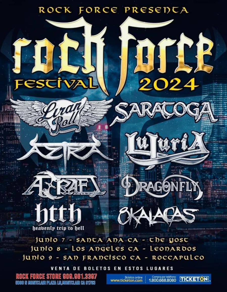 RockForce Festival 2024 - Line up