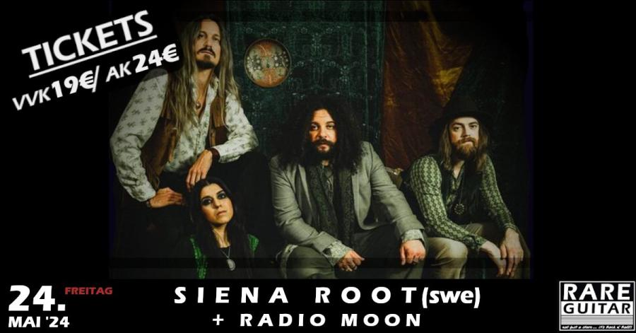 Siena Root + Radio Moon - Line up