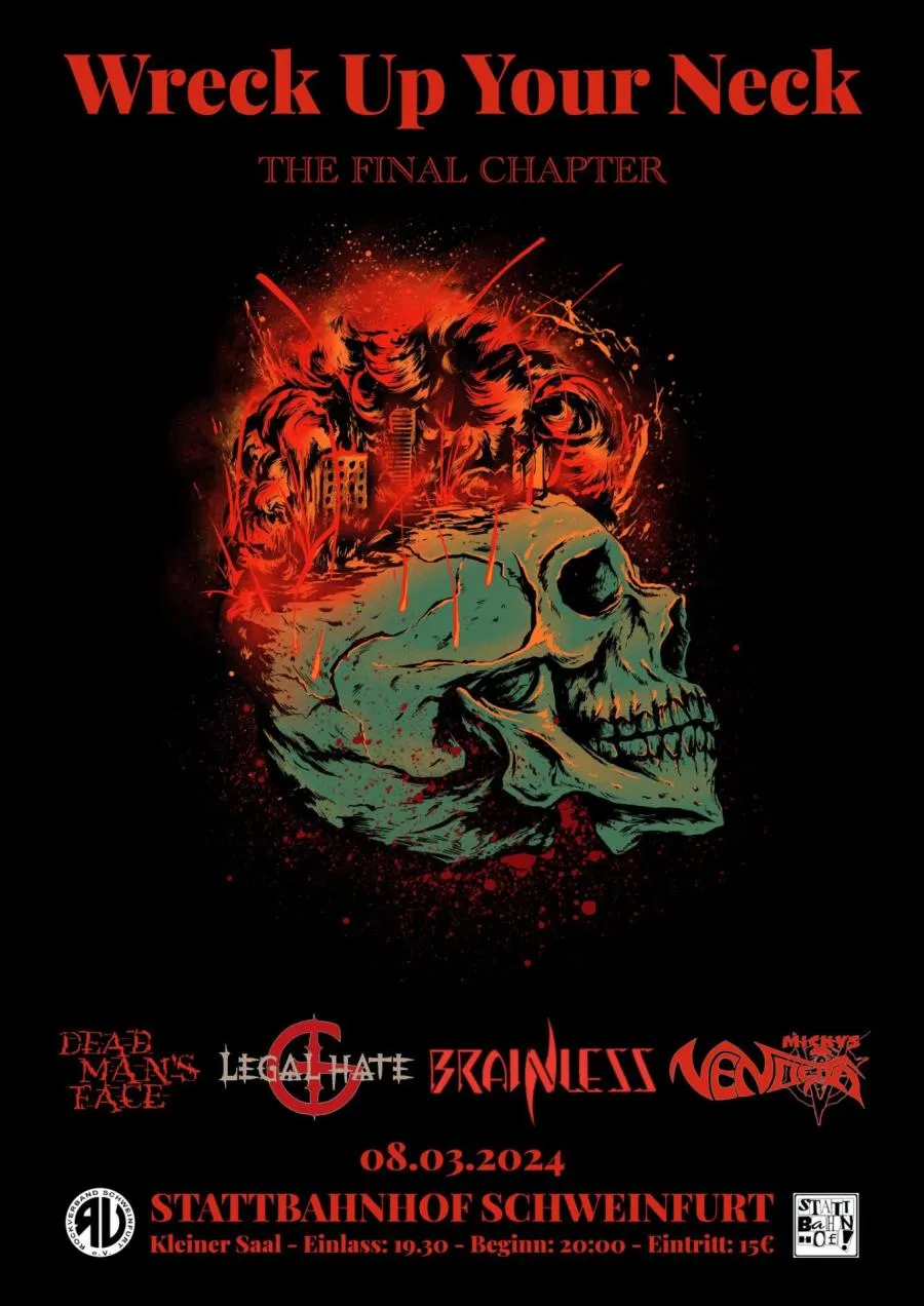 Wreck Up Your Neck - 08/03/2024 - Schweinfurt - Stattbahnhof - Allemagne