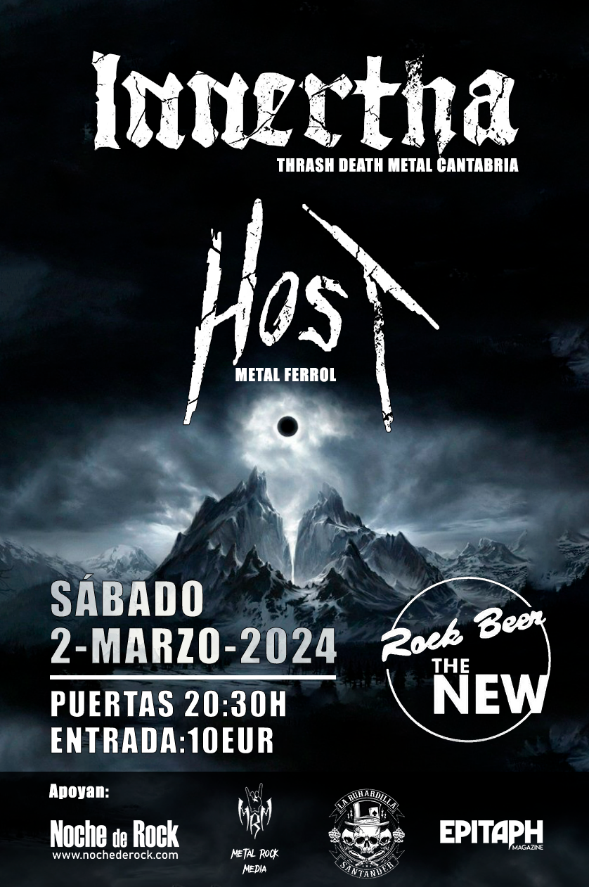 Innertha + Host - 02/03/2024 - Santander - Rock Beer The New - España
