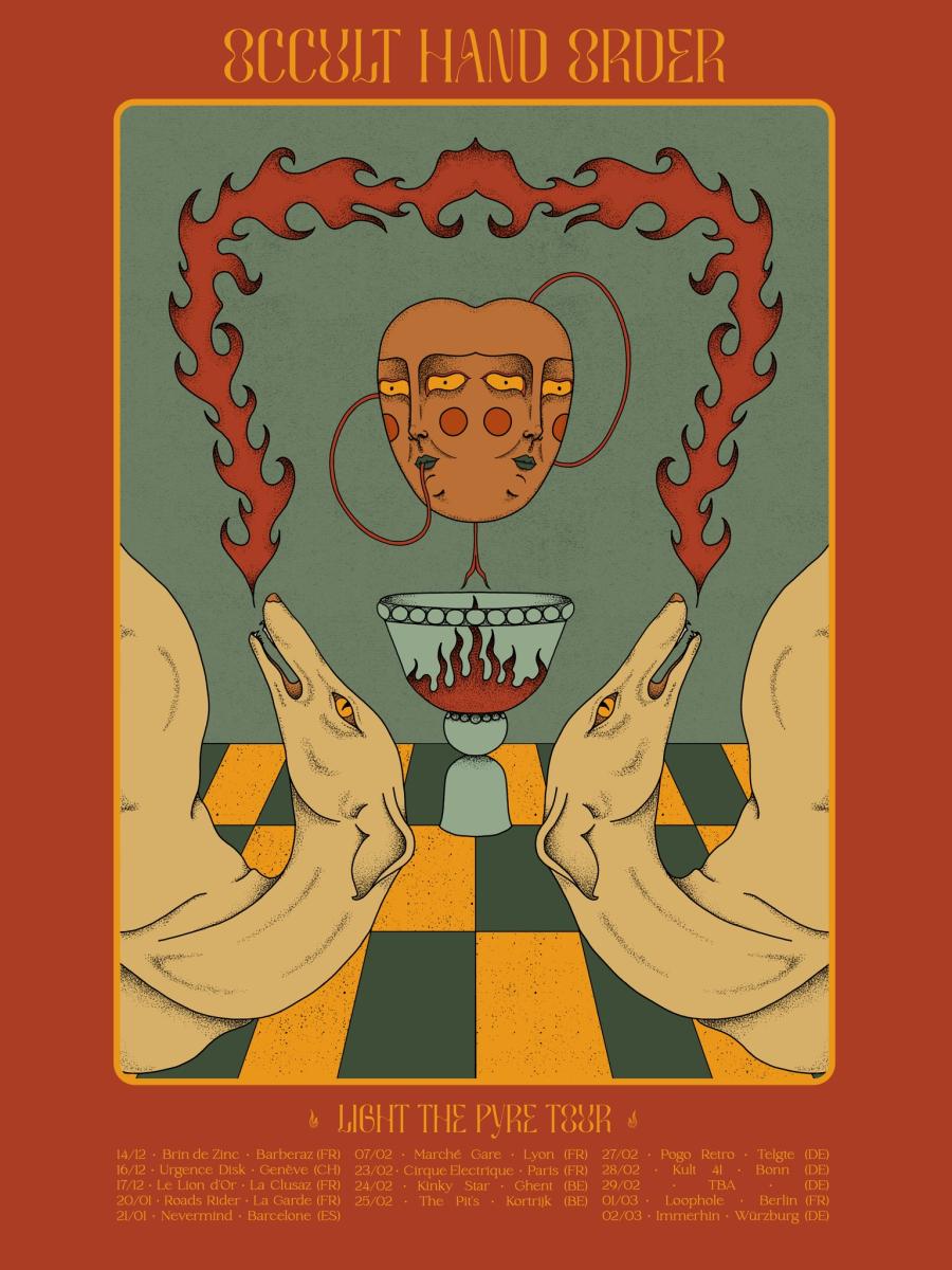 Event Occult Hand Order - 28/02/2024 - Bonn - Kult 41 - Germany
