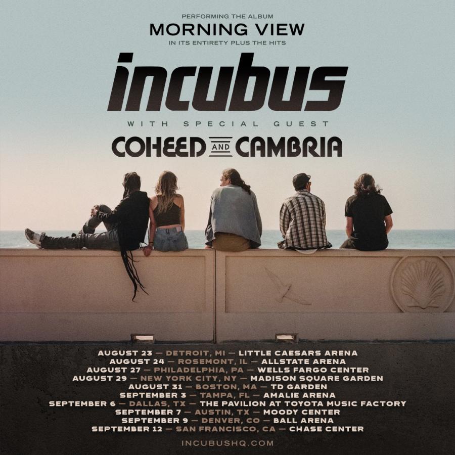Incubus + Coheed And Cambria - 09/09/2024 - Denver - Ball Arena - Etats ...