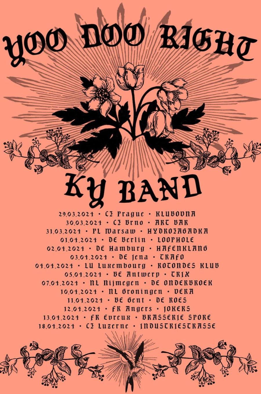 Concert Yoo Doo Right - 12/04/2024 - Angers - Joker's Pub - France