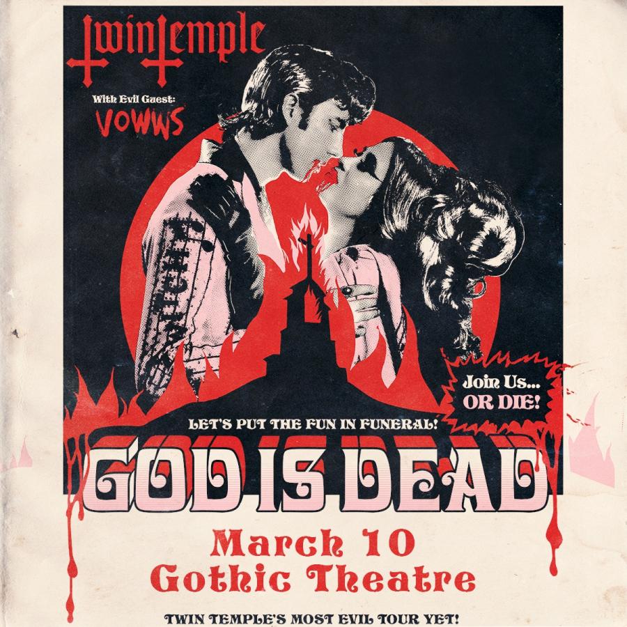 Concert Twin Temple - God Is Dead - 10/03/2024 - Denver (Englewood ...