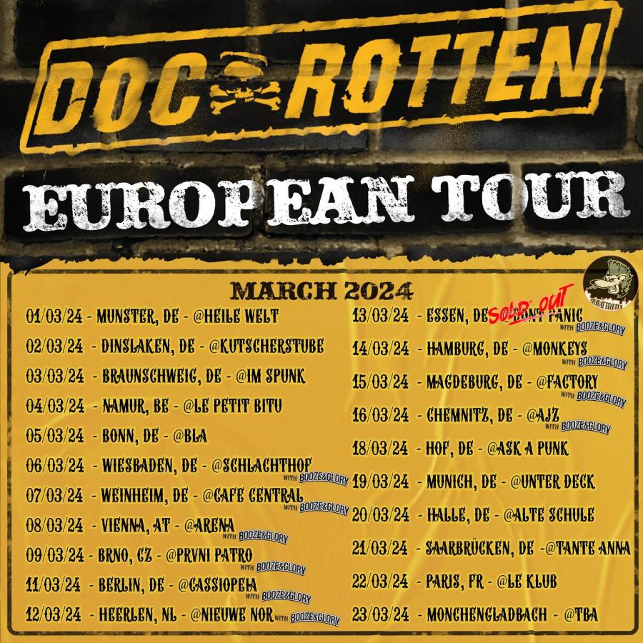 Event Doc Rotten - 22/03/2024 - Paris - Le Klub - France