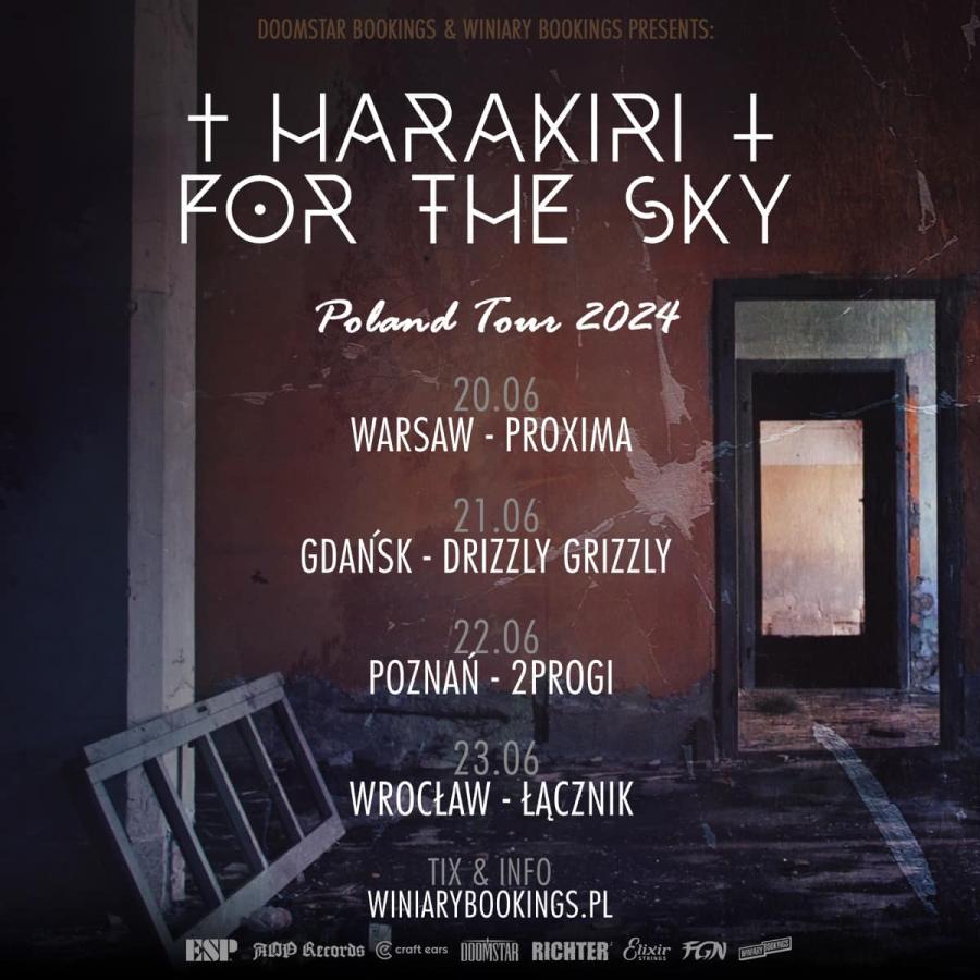 Event Harakiri For The Sky - 21/06/2024 - Gdansk - Drizzly Grizzly - Poland