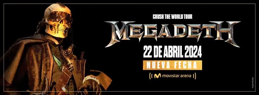 Concert Megadeth - 22/04/2024 - Bogota - Movistar Arena - Colombie