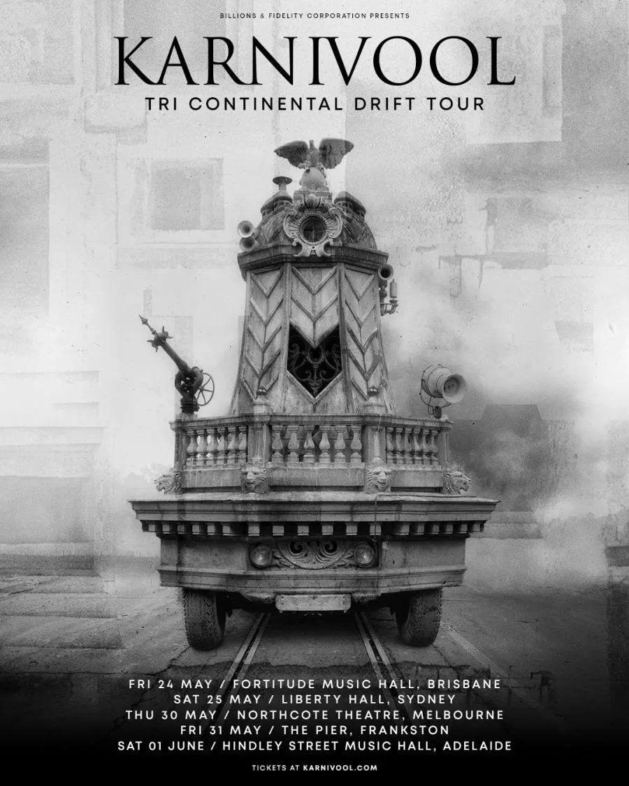 Concert Karnivool - 01/06/2024 - Adelaide - Hindley Street Music Hall ...