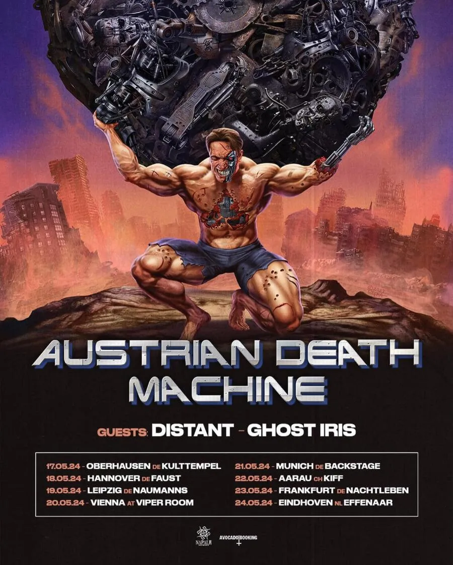 Concert Austrian Death Machine - 23/05/2024 - Frankfurt - Nachtleben ...