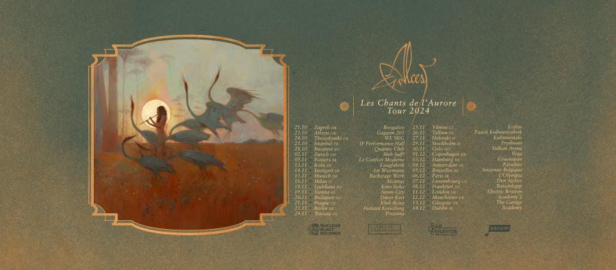 Concert Alcest - 09/11/2024 - Poitiers - Le Confort Moderne - France