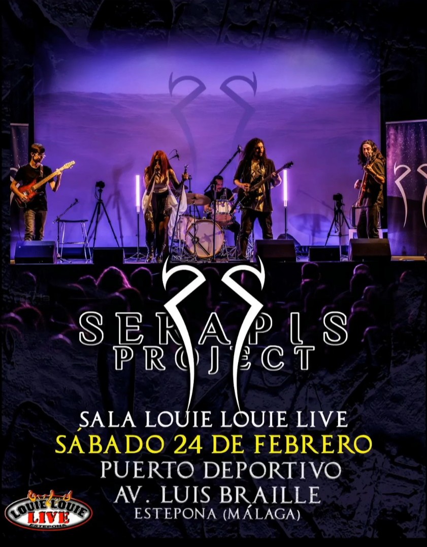 Serapis Project - 2024 - 24/02/2024 - Estepona, Malaga - Sala Louie Louie Live - Espagne