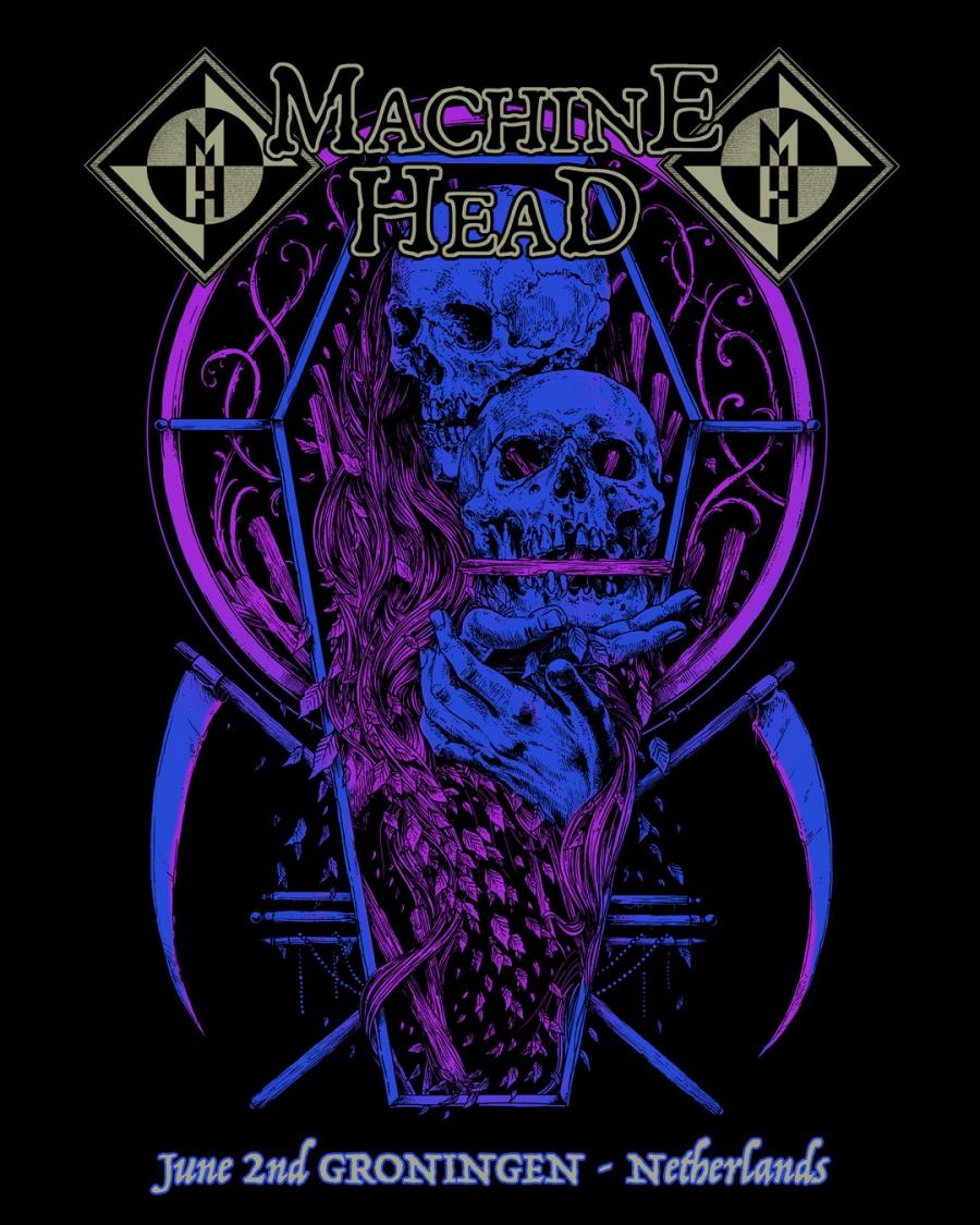 Concert Machine Head - 02/06/2024 - Groningen - De Oosterpoort - Pays-Bas