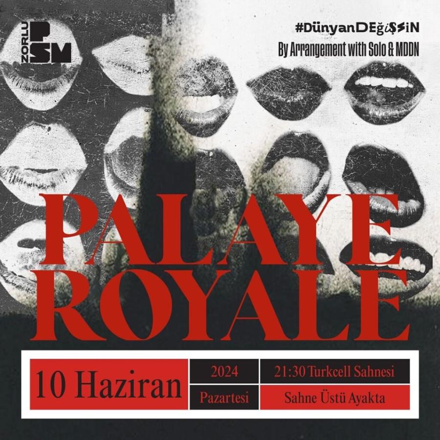 Event Palaye Royale - 10/06/2024 - Istanbul - Zorlu PSM Turkcell Stage - Turkey