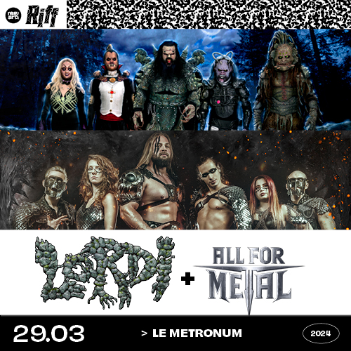 Lordi + All For Metal - 29/03/2024 - Toulouse - Metronum - France