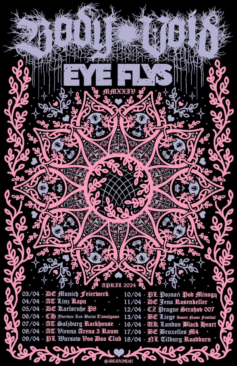 Body Void + Eye Flys + Cranial - Line up