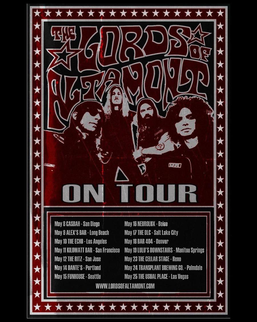 Event The Lords Of Altamont - 14/05/2024 - Portland - Dante's - United ...