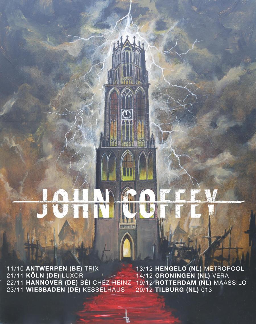 Concert John Coffey - 11/10/2024 - Antwerpen - Trix - Belgique